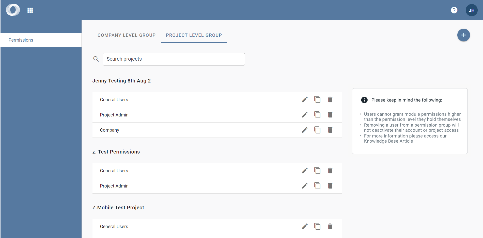 Understanding and Using the New Level-Based Permission System